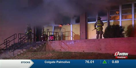 Topeka Fire Crews Fight Second Fire Of Day At Former Central Topeka