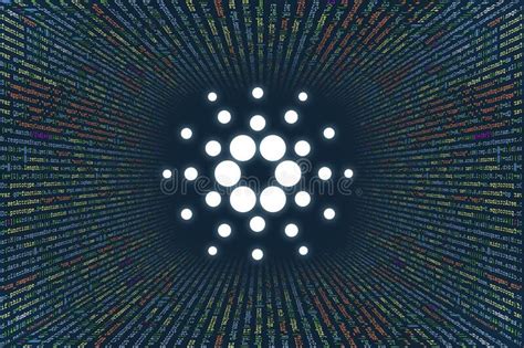 Un Túnel Desde Un Código De Programa De Equipo Cadenas De Programador