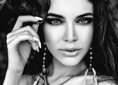Black And White Makeup Images Saubhaya Makeup
