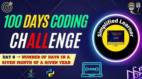 Day 8 Write A Program To Find The Number Of Days In A Given Month Of