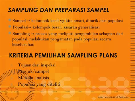 Sampling Dan Preparasi Sampling Ppt