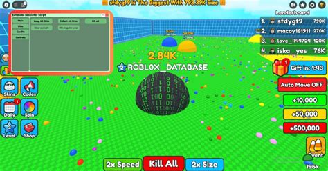 Eat Blobs Simulator Script Roblox Database