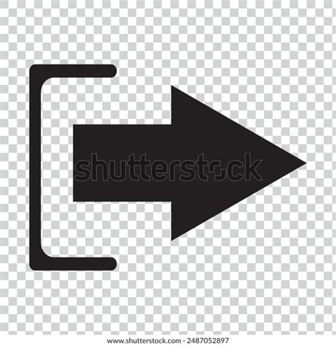 Logout Exit Icon Illustration Design Logout Stock Vector Royalty Free 2487052897 Shutterstock