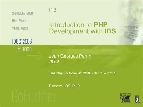 ppt introduction to php development with ids powerpoint presentation