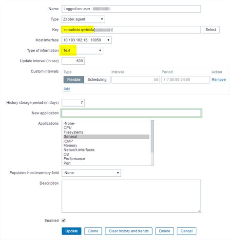 Howto Monitoring If A Specific User Is Logged On With Zabbix My Little Farm