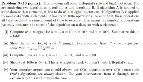 Solved Problem 3 10 Points This Problem Will Cover Chegg Com