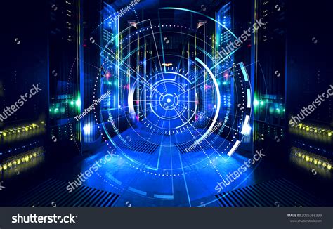 작업 데이터 센터의 3d 렌더링디지털 드림 스톡 일러스트 2025368333 Shutterstock