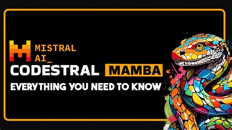 Codestral Mamba In Action Everything You Need To Know Youtube