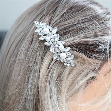 Luxury Crystal Hair Barrettes For Women Hair Accessories Symila