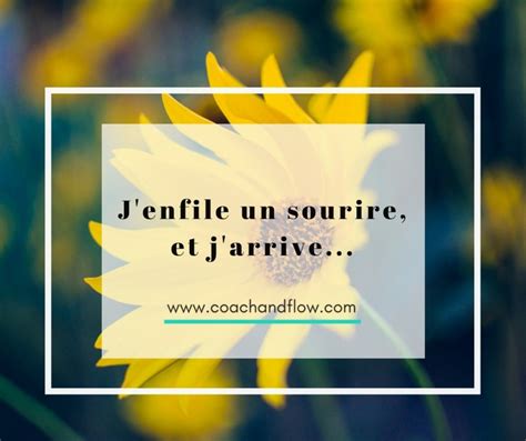 Sourire Rend Heureuxcitation Développement Personnel Coaching Psychologie Positive Flower
