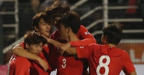 올림픽 축구 모의고사 한국 스웨덴에 3 2 역전승