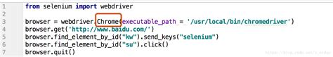 mac selenium报错mon exceptions webdriverexception message