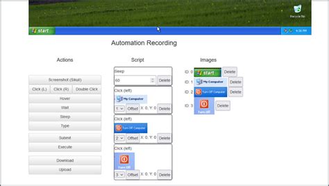 Automation Recording In The Eaas Ui Download Scientific Diagram