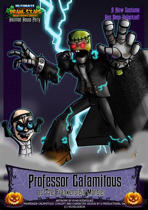Nicktoons Professor Calamitous Halloween By Neweraoutlaw On Deviantart