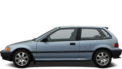 Dimensions Honda Civic 1987 1991 Vs Byd Dolphin Surf 2023 Present