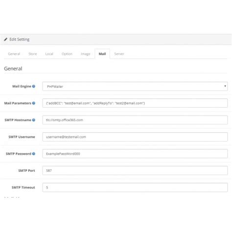 Opencart Phpmailer 6 Plugin For Opencart 3 Smtp Office365gmail Etc