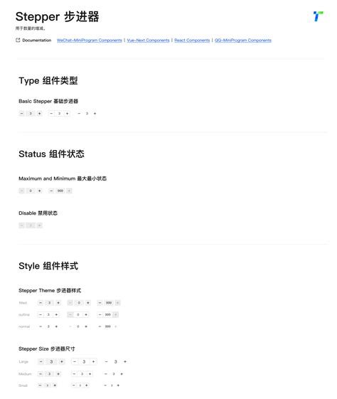 新增组件：stepper步进器 · issue 98 · tdesignoteam tdesign flutter · github
