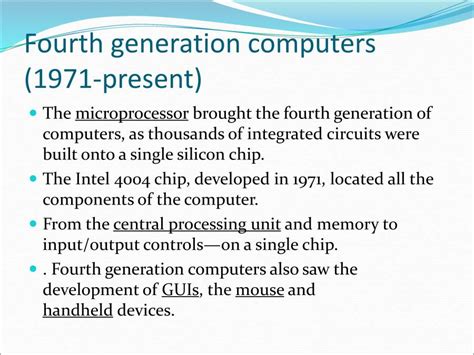Generations Of Computers Powerpoint Slides Learnpick India