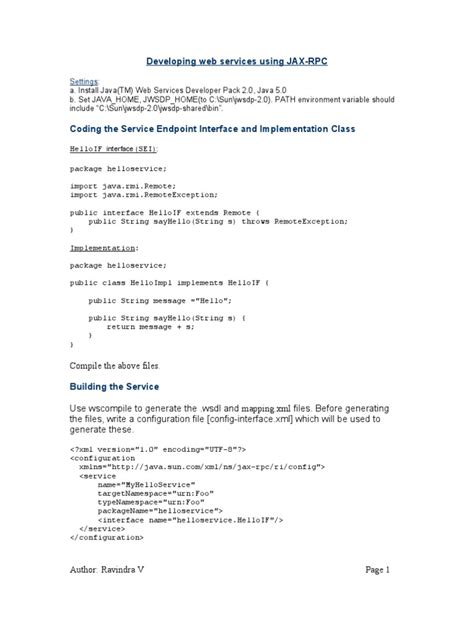 my web service pdf java programming language data type
