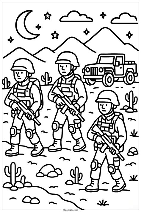 53 Army Coloring Pages Free Pdf And Png Printables