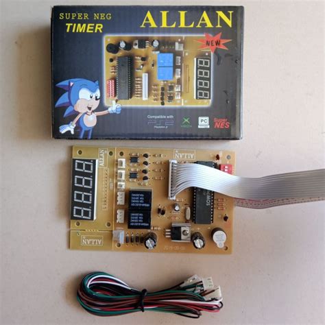 Allan 4 Digit Timer Pisonet For 1 And 5 Peso Pisonet Timer 4digit
