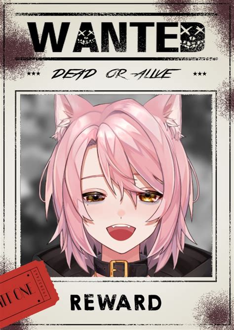 【フリー素材】指名手配ポスター風 色綺のアトリエ Booth