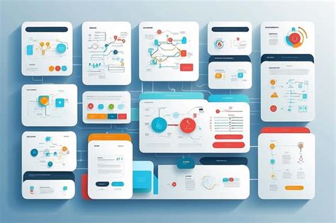 Premium Ai Image Ux Ui Flowchart Application Development Prototype Design User Experience Concept