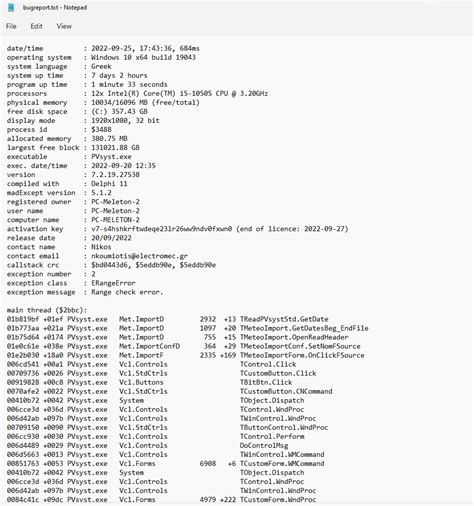 Problem With Importing A Csv File At Pvsyst Standard Format Meteo