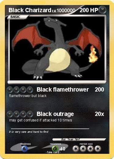 Black Charizard Pokemon Dark Charizard 2000 Pokemon Tcg Team Rocket