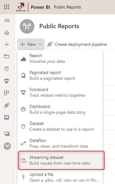 Power Bi Real Time Streaming Dataset Radacad
