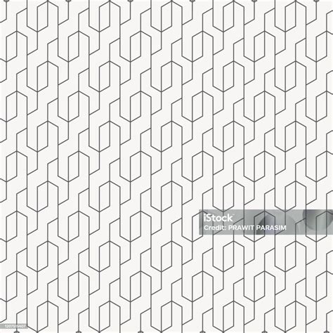 Linear Vector Pattern Repeating Thin Line Décor For Clean Background Pattern Is Clean For Design