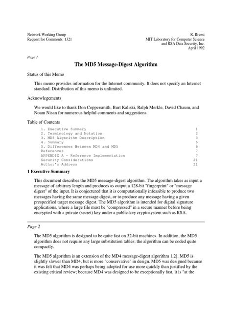 Md5 Algoritm Pdf Pdf Sequence Algorithms