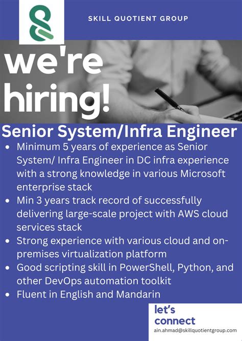 Hiring Sq Aws Virtualization Cloud Onprem Powershell Python