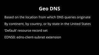 Dns On Cloud Route PPTX Cloud Computing Internet
