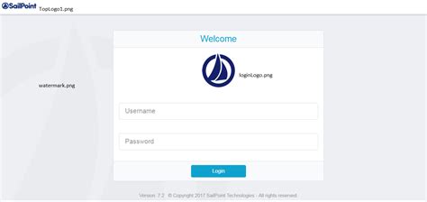 SAILPOINT IDENTITY IQ Branding IdentityIQ Image Based Branding Components