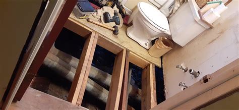 Replacing Bathroom Subfloor R Carpentry