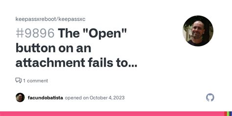 The Open Button On An Attachment Fails To Actually Open The File · Issue 9896