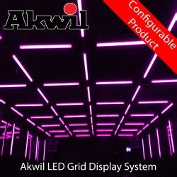 Akwil DMX LED Grid RGB LED Pixel Tube Display System LED RGB DMX Tubes 12V 16 Pixel Auto DMX