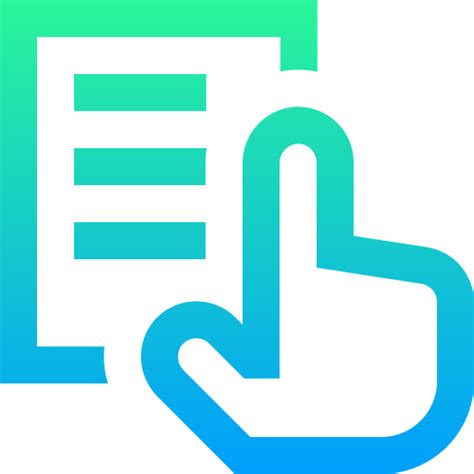 Context Super Basic Straight Gradient Icon