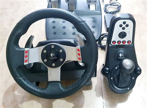 Logitech G Racing Wheel Hobbies Toys Toys Games On Carousell