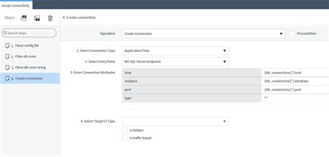 Solved How To Define Connection Attributes In Service Map Servicenow Community