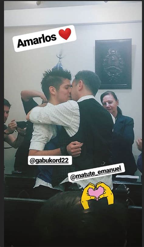 Matías Bertolotti El Meteorólogo De Tn Se Casó Con Su Novio Gente