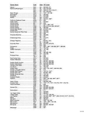 Fillable Online Societyofwomenengineers Swe Three Digit ZIP Codes For Sections In Section Name