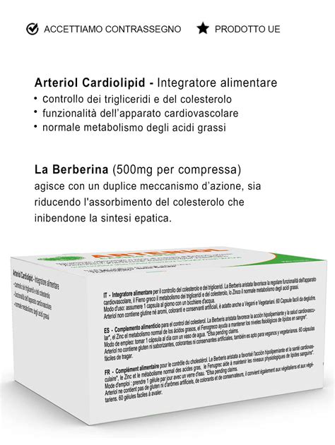 Integratore Per Colesterolo Alto E Trigliceridi Arteriol