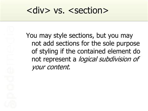 Ppt Intro To Html5 Semantic Tags Powerpoint Presentation Free Download Id2950911