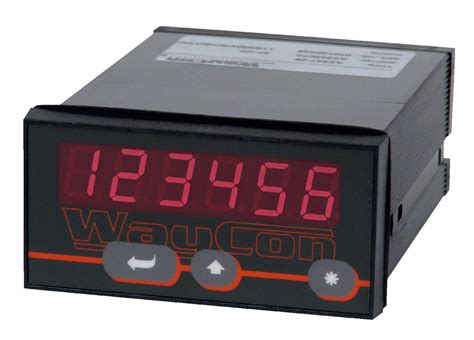 Digital Display 6 Digit 7 Segment For Linear Encoders Ritm Industry