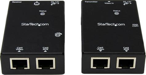 StarTech ST121SHD50 50m HDMI Over CAT5 CAT6 Extender With Power Over Cable BigaMart