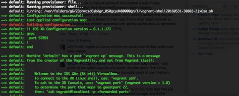 Xr Toolbox Part 2 Bootstrap Xr Configuration With Vagrant Ios Xr Application Hosting Xrdocs