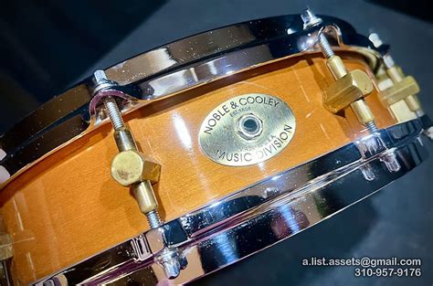 Vintage Noble And Cooley Solid Cherry Snare From Drum Legends Reverb