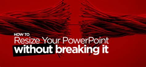 Easily Resize Powerpoint Slides Without Breaking Your Design Knockout Prezo